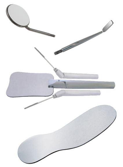 Dental mirrors - mouth, photo, endo and micro